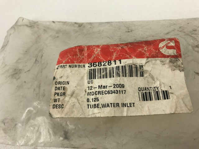 OEM Cummins ISX Water Inlet Tube 3682811 for sale online | eBay