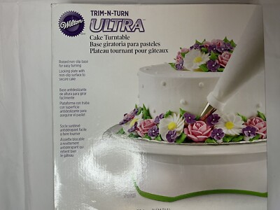 Wilton Trim-N-Turn Ultra Cake Decorating Turn Table/cake Decorating ...