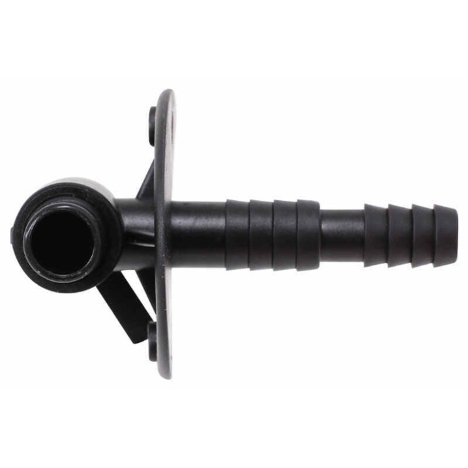 Black Dual Size Barbed Drain Valve for freshwater tanks - RV - Camper ...