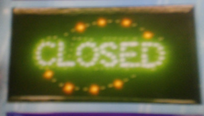 CLOSE OPEN LED Neon Sign,business sign,shop sign,store sign,window sign ...