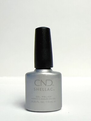 CND Shellac Gel Polish Silver Chrome 0.25oz | eBay