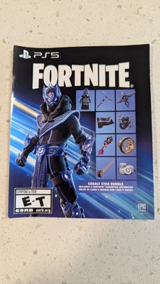 Fortnite Cobalt Star Bundle Code + 1000 V Bucks (Unscratched) PS5 ...