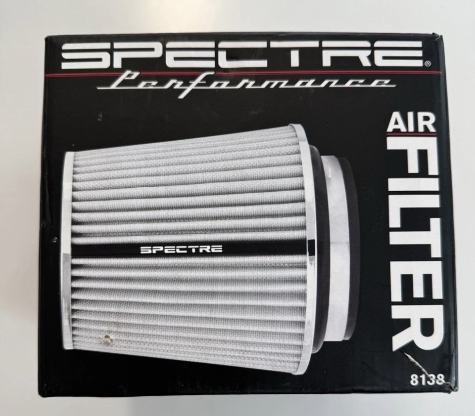 NEW SPECTRE PERFORMANCE CONICAL AIR FILTER. EASY INSTALLATION. 8138 | eBay