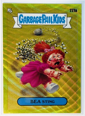 2023 Garbage Pail Kids Chrome Series 6 #227a BEA Sting Yellow Refractor ...
