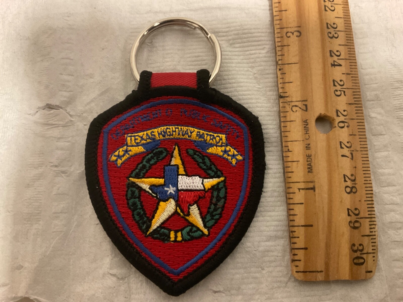 Texas Highway Patrol Patch key chain. | eBay