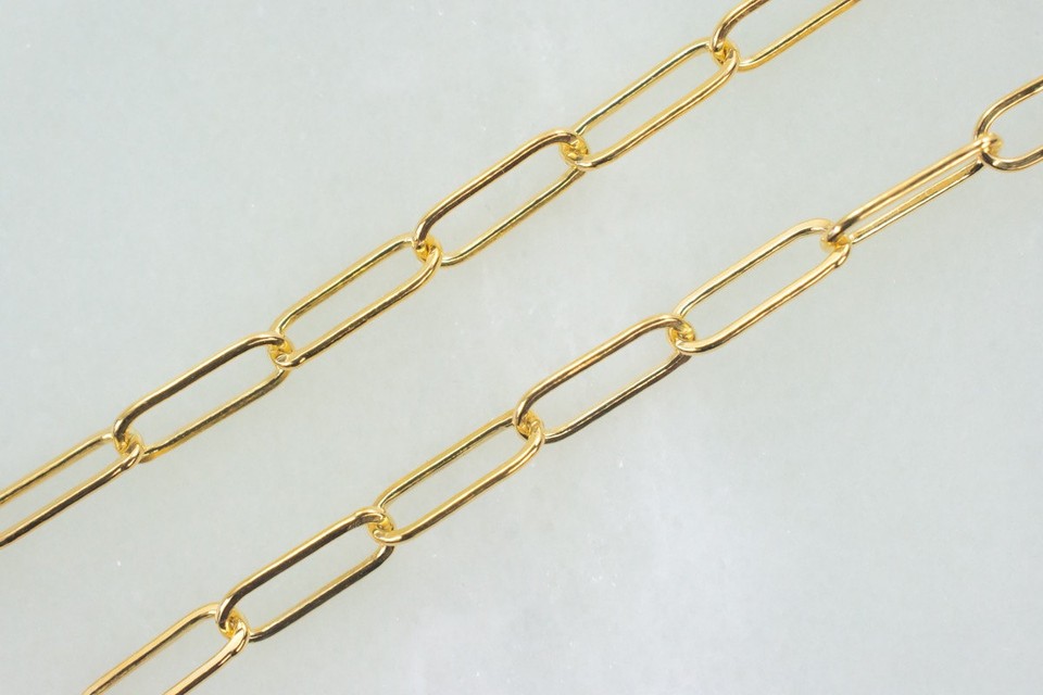 30 Inch 14k Gold Filled Drawn Cable Chain 2x5mm Necklace | eBay