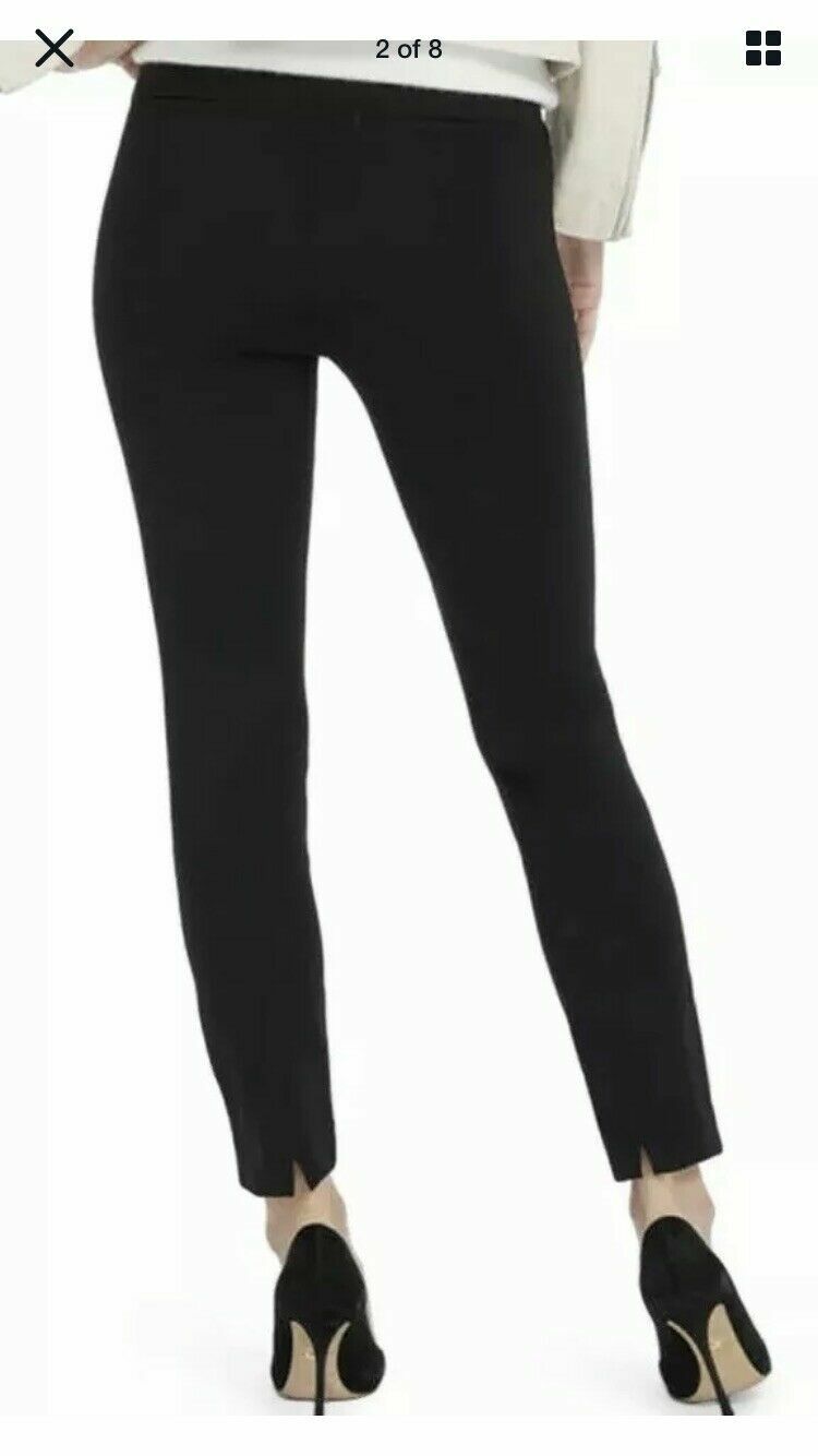 SPANX THE PERFECT BLACK PANTS BACK SEAM SKINNY PANTS … - Gem