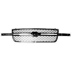 New Grille Made Of Plastic Fits 2003-2006 Chevrolet Silverado 1500 Hd ...