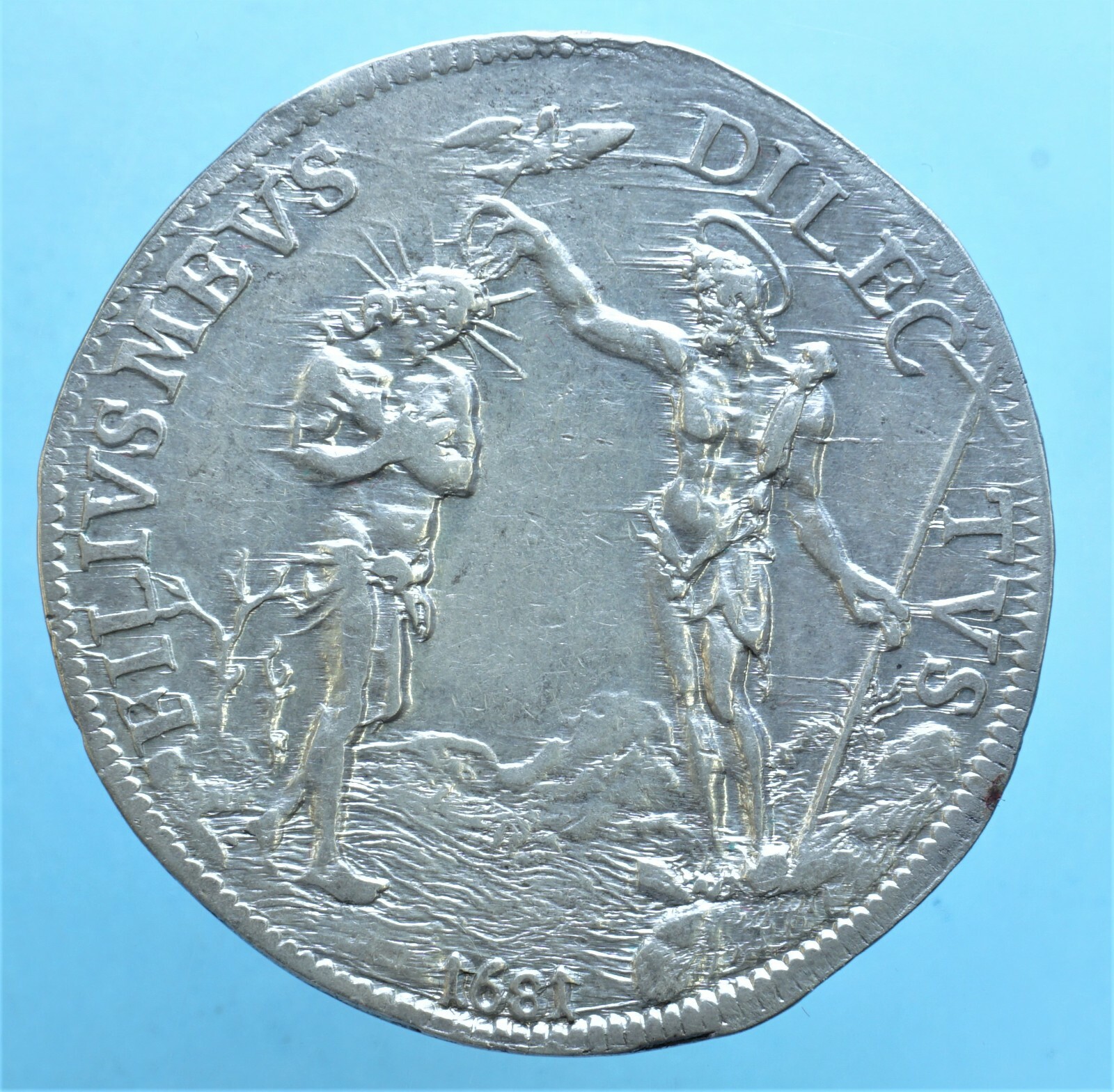 FIRENZE COSIMO III PIASTRA 1681 MONETE DA COLLEZIONE ARGENTO SILVER ...