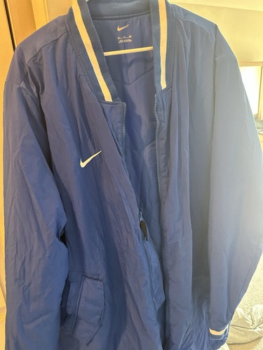 Nike Full Zip Insulated Baseball Track Jacket Men's Sz 3XL-Royal Blue ...