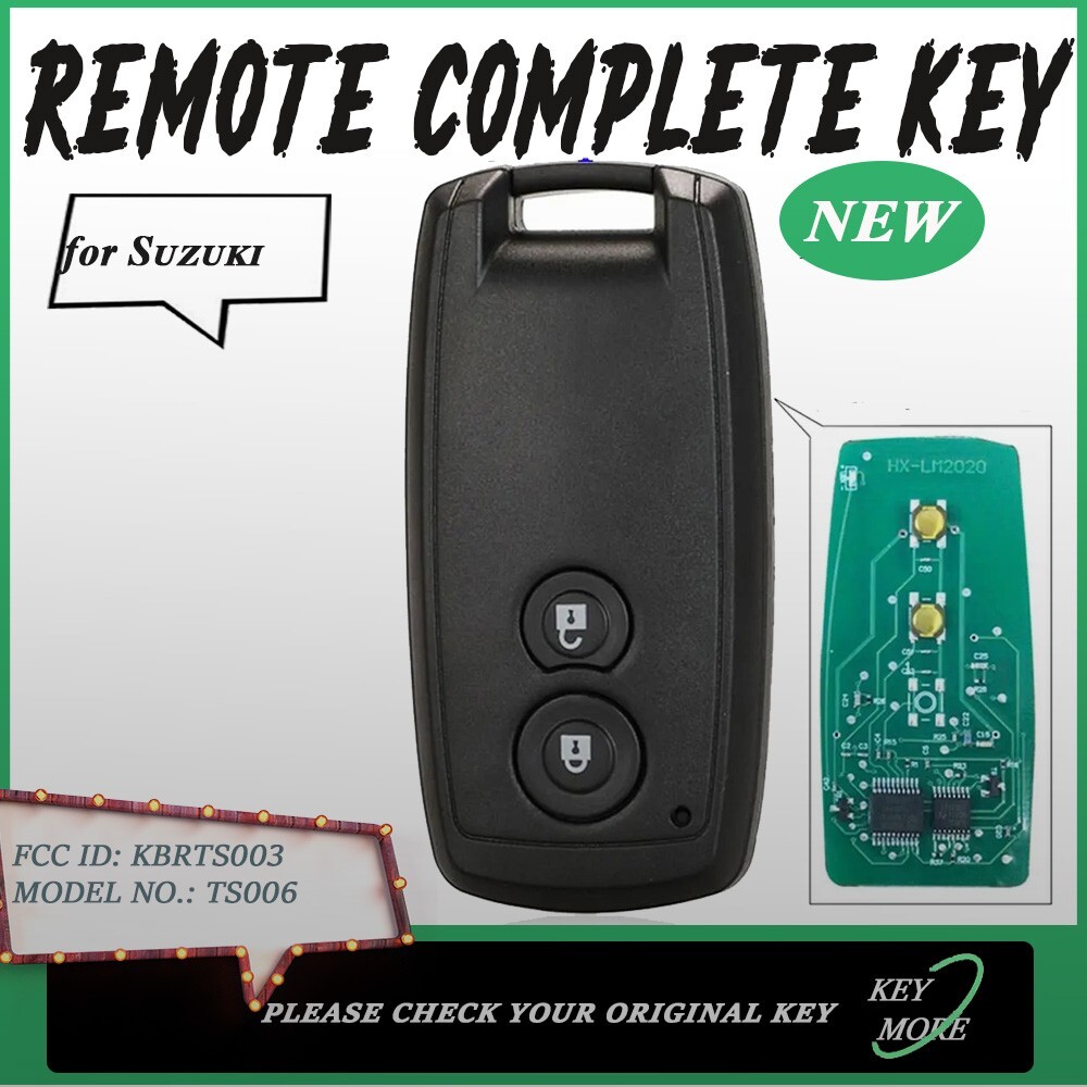 Keyless Entry For 2007-11 Suzuki SX4 Grand Vitara Smart Remote Key Fob ...