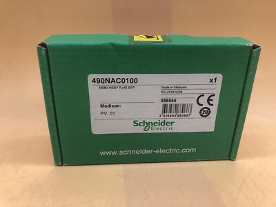 SCHNEIDER ELECTRIC MODICON 490NAC0100 M580 HSBY RJ45 SFP | eBay