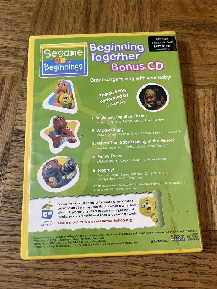 Sesame Street Beginning Together Bonus DVD | eBay