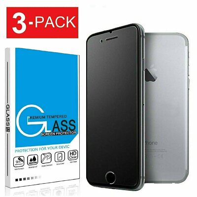 Matte Tempered Glass Screen Protector For iPhone 7 8 11 12 13 14 15 ...