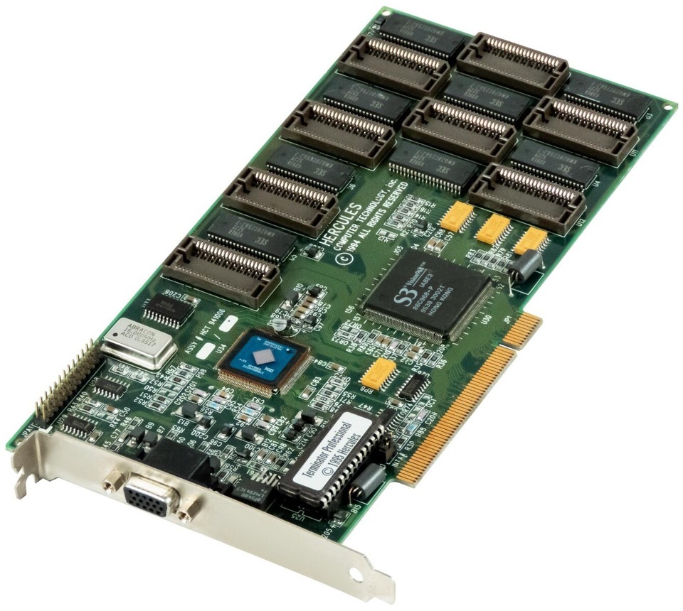 HERCULES S3 VISION968 4MB TERMINATOR PROFESSIONAL GB2210 PCI | eBay