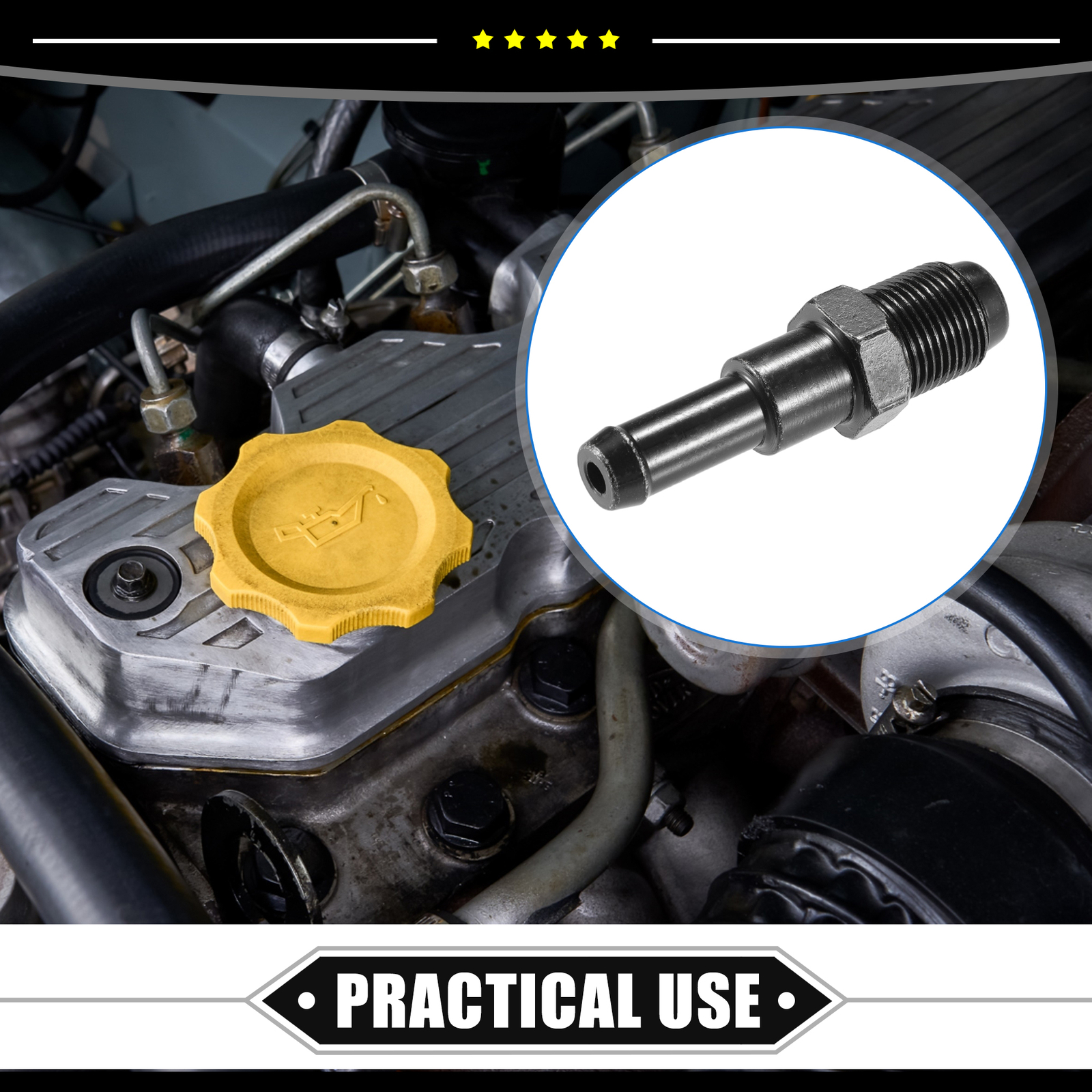 Piece of 1 PCV Valve fit for Toyota RAV4 2009-2018 fit for Toyota Venza ...