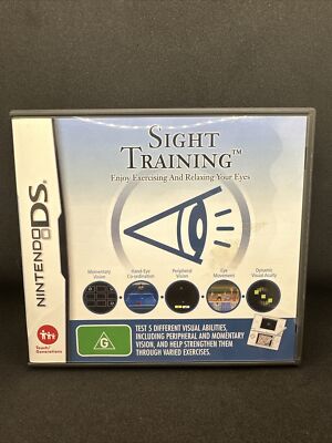 Sight Training Nintendo DS Console Game NDS | eBay Australia