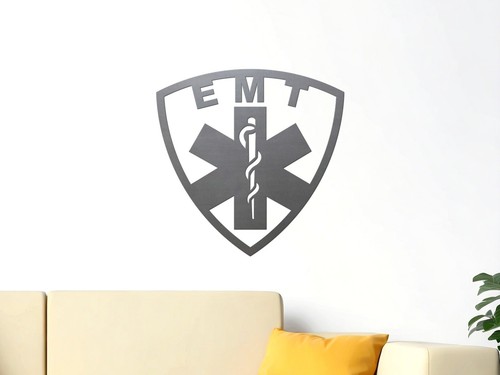 EMT -- Paramedic EMS First Responder Metal Wall Art Sign Medical Office ...