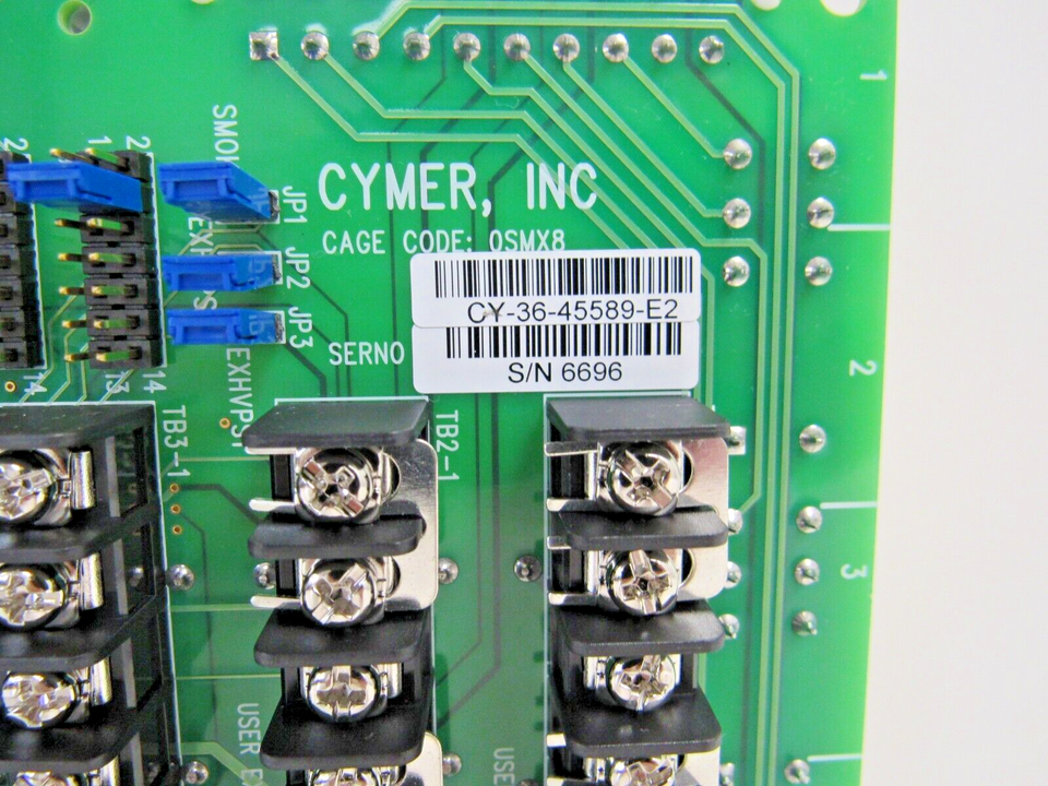 CYMER INC CY-36-45589 REV E2 TERMINAL BLOCK 47-3 | eBay