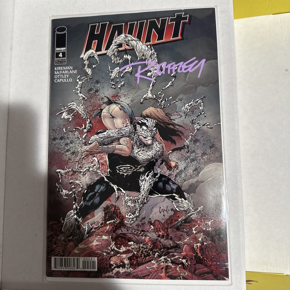 SIGNED HAUNT #4 variant IMAGE COMICS 2010 Greg Capullo Todd McFarlane ...