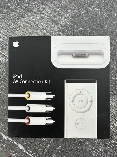 NEW Apple AV Connection Kit for iPod with Dock Connector - White ...