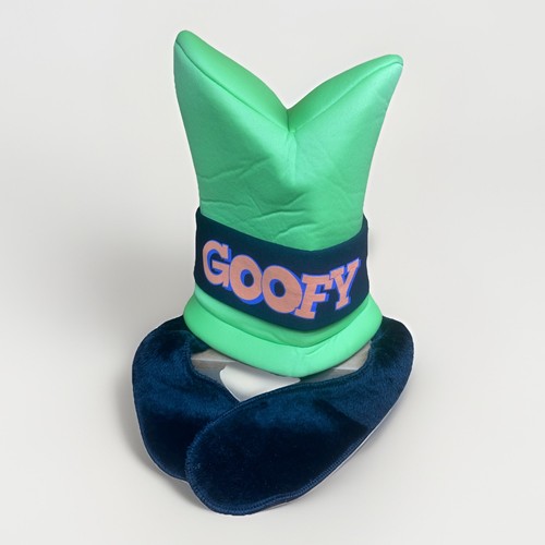 Disney Parks Authentic GOOFY Foam Hat With Floopy Ears Size Adult Green ...