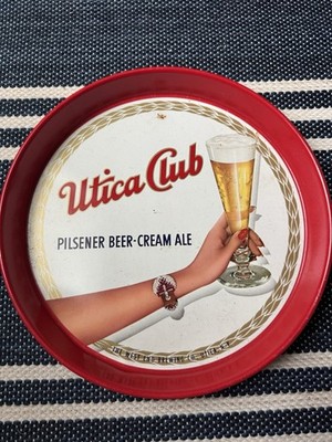 Utica Club Pilsener Beer - Cream Ale 12 Inch Beer Tray Tray 1952 | eBay