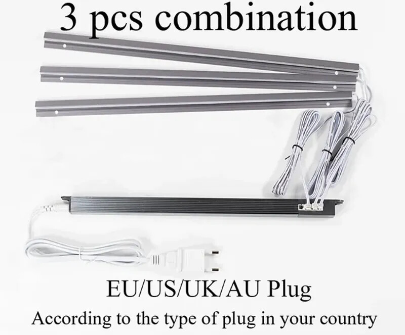 Inward 45 Degree Angle LED Strip Oblique Beam Cabinet Layer Shelf Edge ...