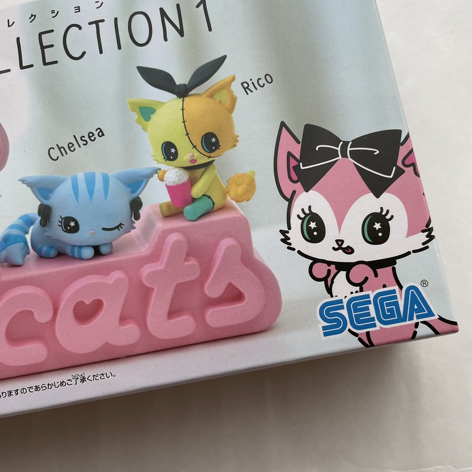 Beatcats TABLE COLLECTION Figure Set Layla Mia Chelsea Emma Rico Sanrio ...