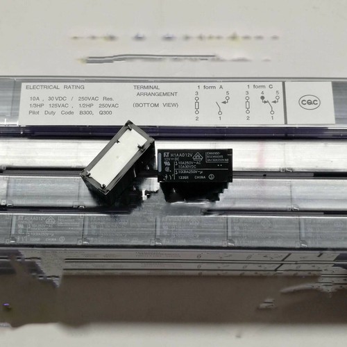 2pcs new FT Relay 12VDC 4 feet H1AA012V #E2 | eBay