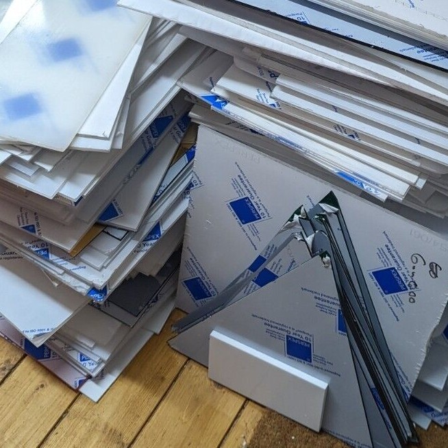 Acrylic sheet off cut, 6mm clear Perspex, acrylic sheet material, laser ...