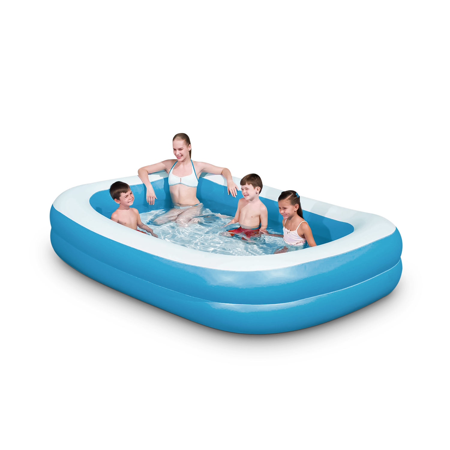 Bestway Outdoor Pool Giant Paddling Pool Inflatable Outdoor Family ...