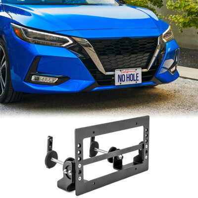 For Nissan Sentra Versa (NO Drilling) Front Grille License Plate ...