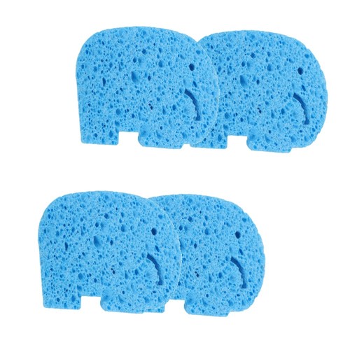 4 Pcs Children's Shower Accessories Newborn Body Sponge Sponges for ...