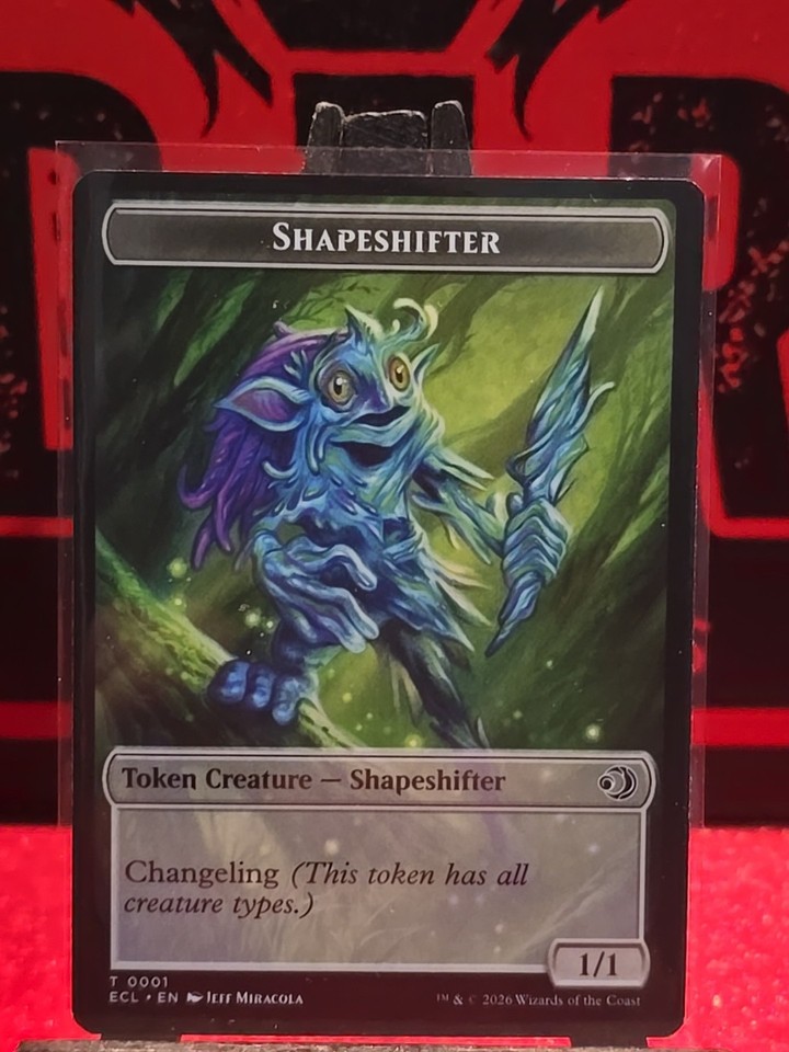 Merfolk / Shapeshifter Double-Sided Token - Lorwyn Eclipsed ECL - MTG ...