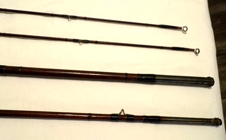 ANTIQUE" MILWARD'S " WOODEN FLY ROD 10FT. 2 TIPS | eBay