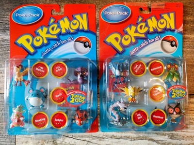 Vintage Hasbro Collectible Pokemon Poke Pack 5 Battle Figures 2000 NEW ...