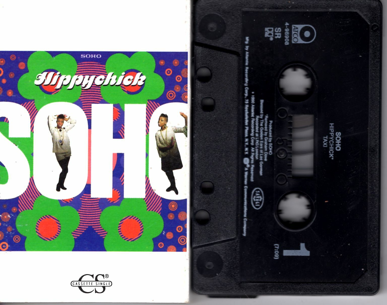 Soho Hippy Chick 1990 Cassette Tape Single Pop Dance Rock | eBay