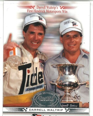 2001 Darrell Waltrip Super Shots Hendrick 100 Win Silver Artist Proof ...