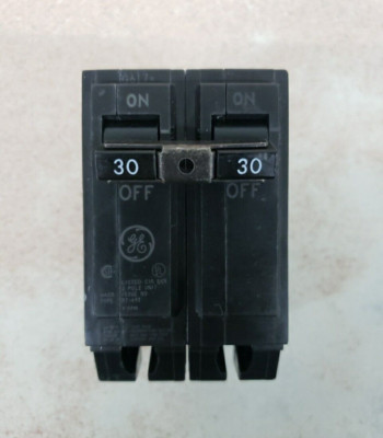 GE THQB2130 Circuit Breaker,30A,Bolt On,120/240V,2P NT W# | eBay