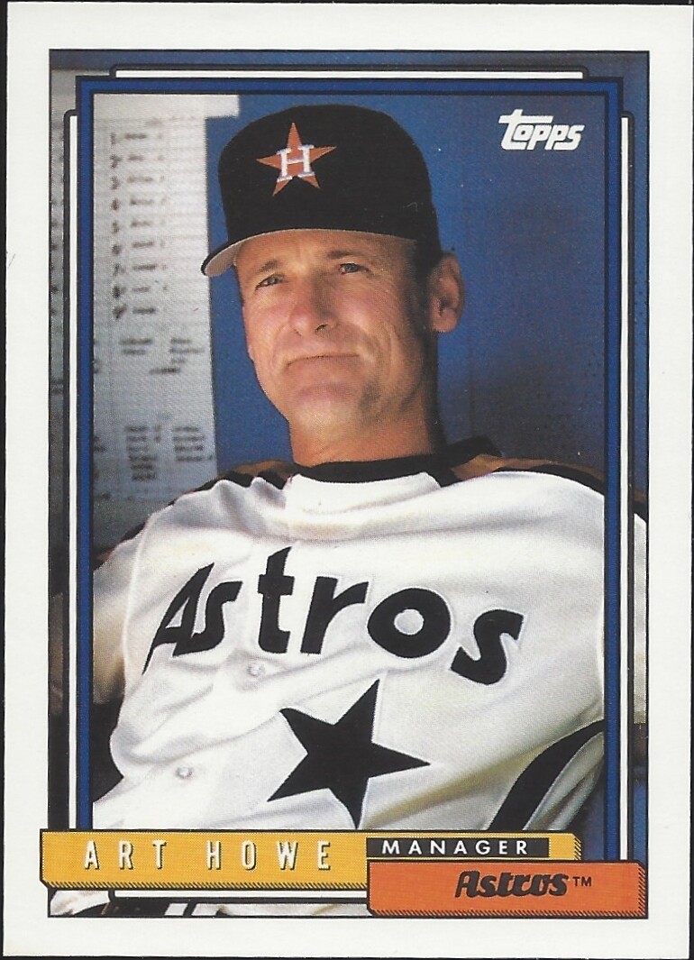 1992 Topps - #729 Art Howe for sale online | eBay