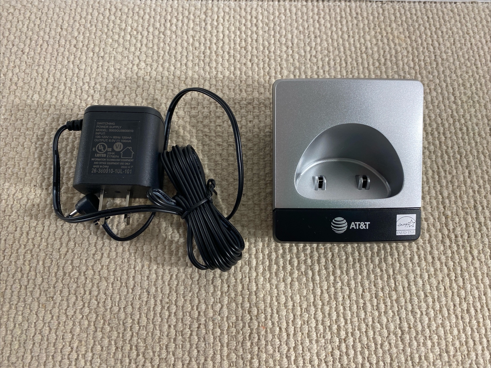 AT&T 4H20 Cordless PHONES Base Handset Answering Machine for sale ...