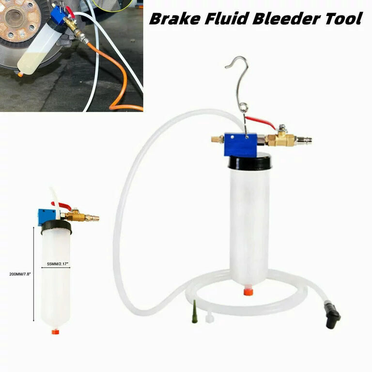 Car Vehicle Vacuum Brake Bleeder Tank Fluid Oil Change Pump Oil ...