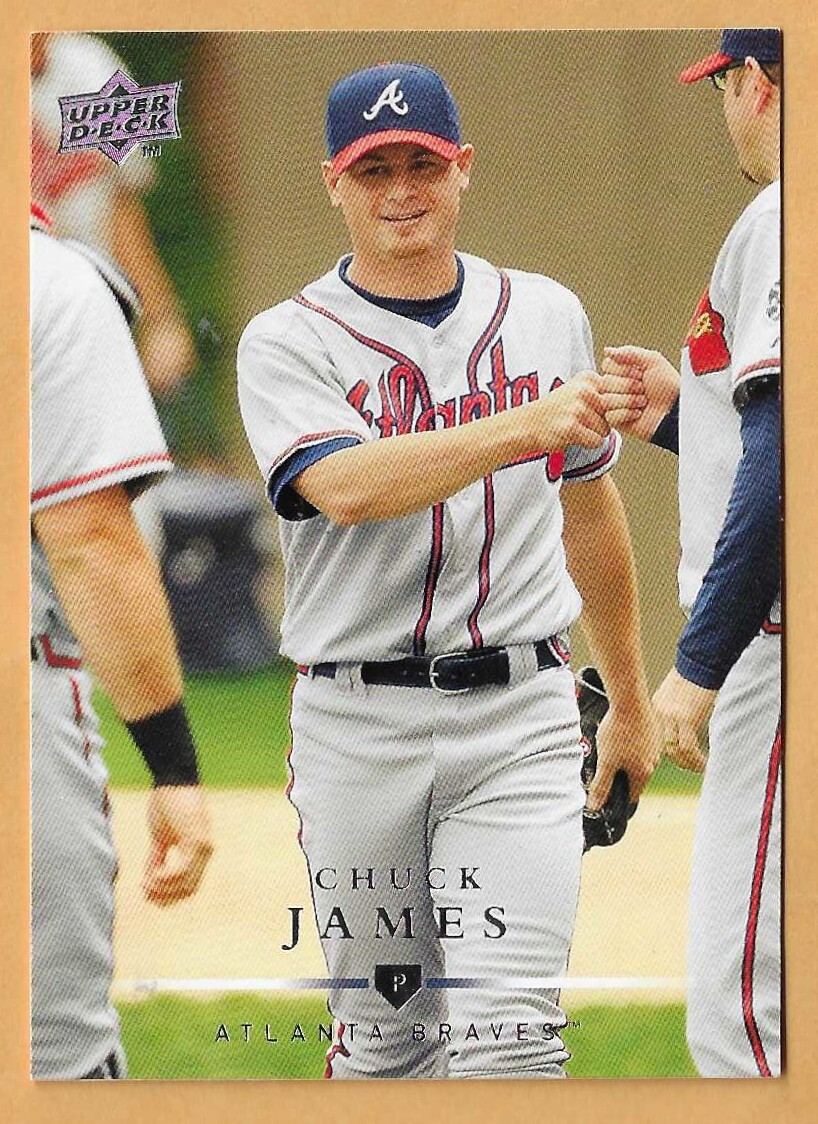 CHUCK JAMES ATLANTA BRAVES #42 - UPPER DECK NM-MT 2008 | eBay
