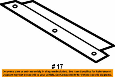 53292-35020 Toyota Seal, radiator support, upper 5329235020, New ...