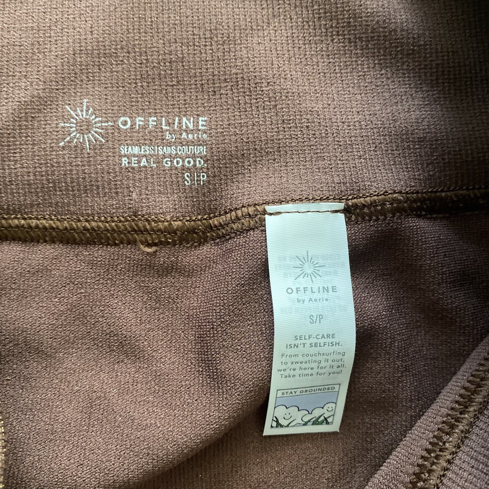 OFFLINE By Aerie The Hugger Pencil Skirt Women's size M Real Good Brown ...