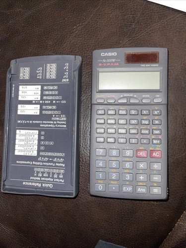 Casio FX-300W SVPAM 2 Way Scientific Calculator Math Algebra Statistics ...