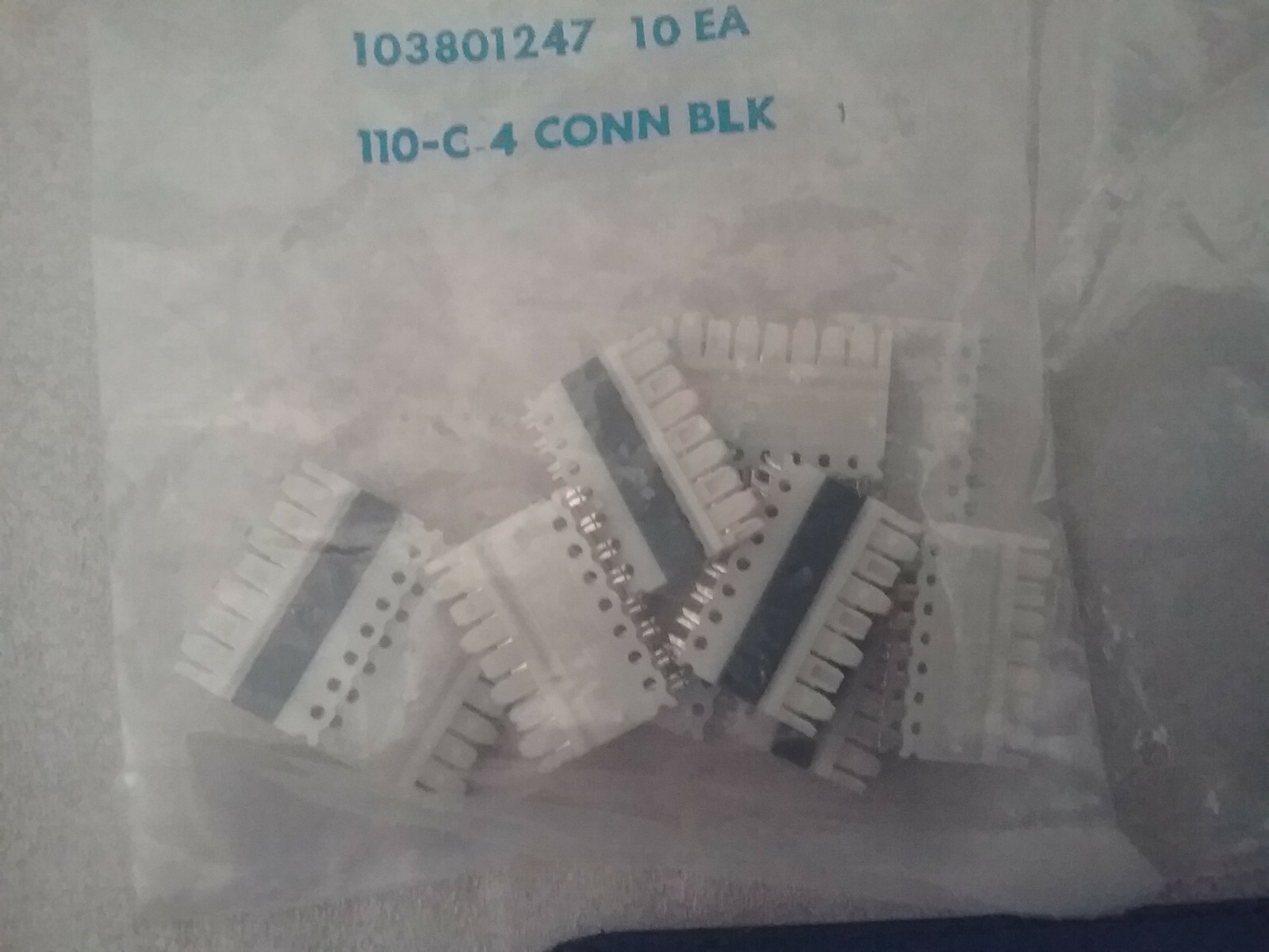 AT&T SYSTIMAX LUCENT AYA 103801247 110 C-4 CONN BLK CONNECTION BLOCKS (12pcs.) | eBay