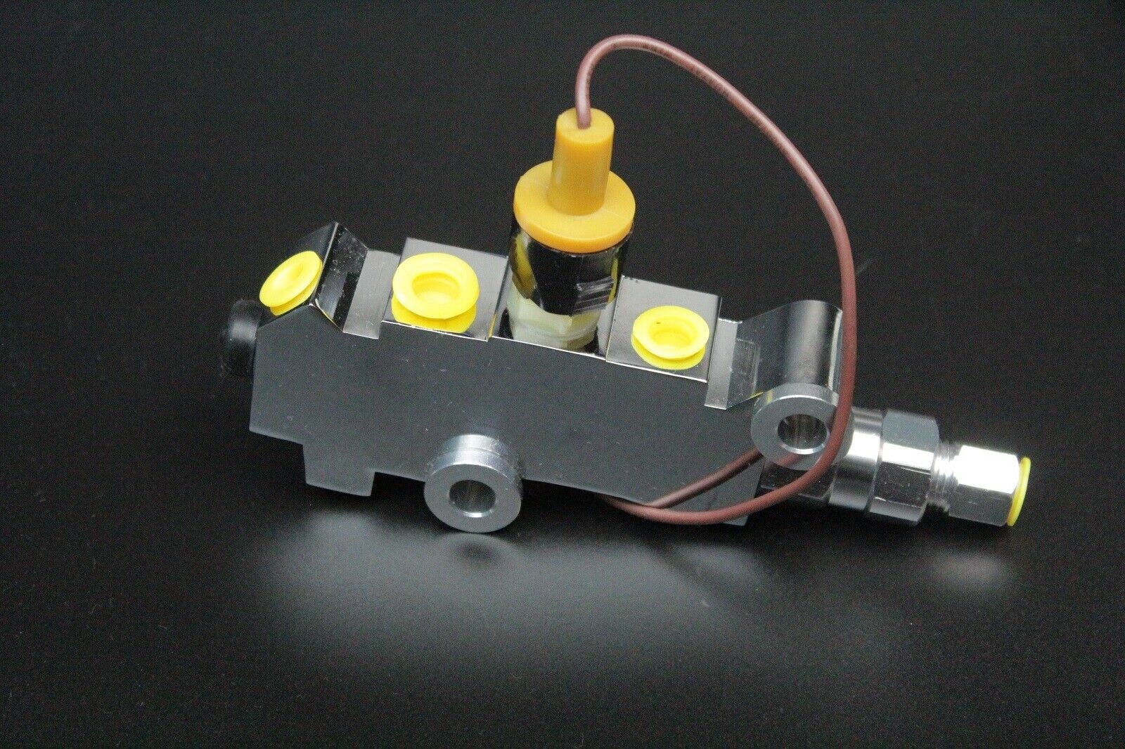 CHROME 7" Power Booster Ball Mill Master Cylinder w/ Pedal Bracket Kit ...