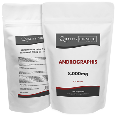 Andrographis - 3,750mg Cápsulas-Poderosa Fórmula de mejor calidad en ...